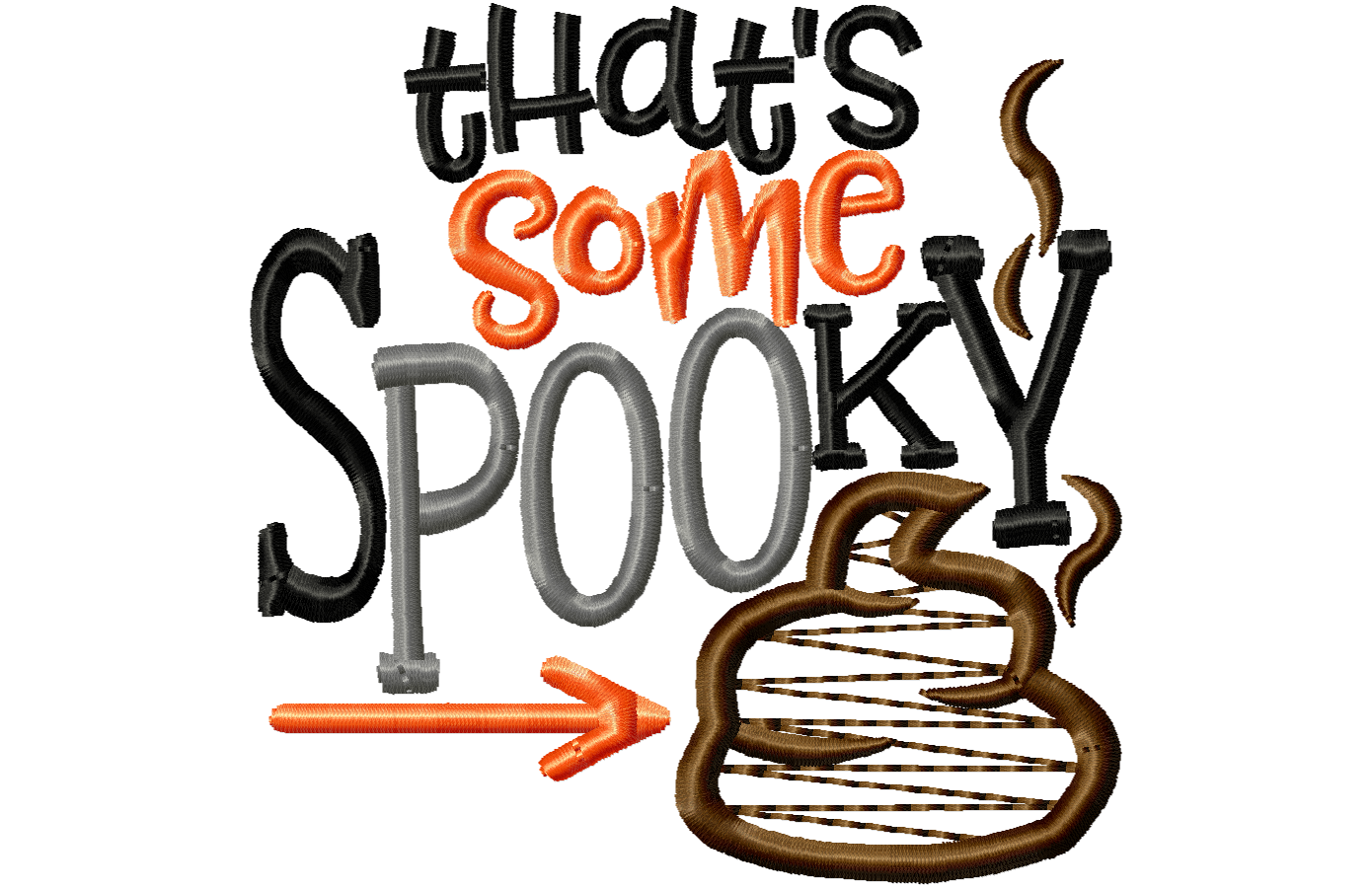 Toilet Paper - That's Some Spooky Poo | Carey's Designs